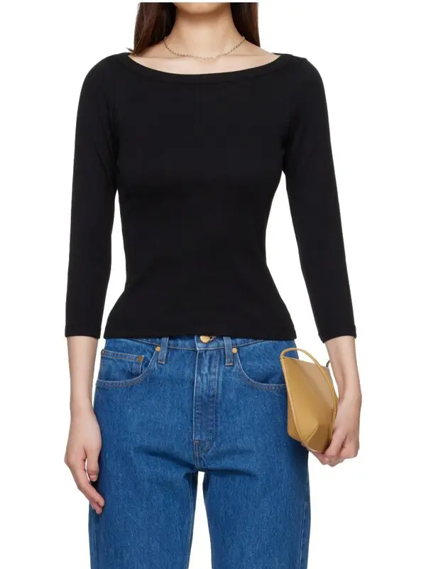 FLORE FLORE Steffi T-shirt - Black