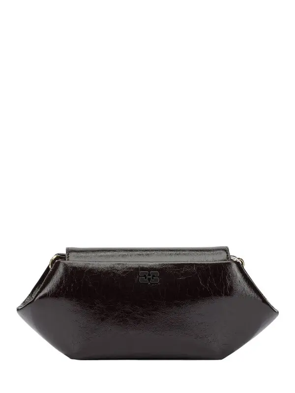 GANNI Bou Shoulder Bag - Brown