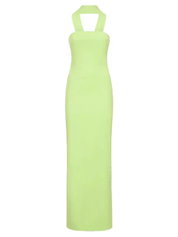 Solace Amari Off-shoulder Dress - Green