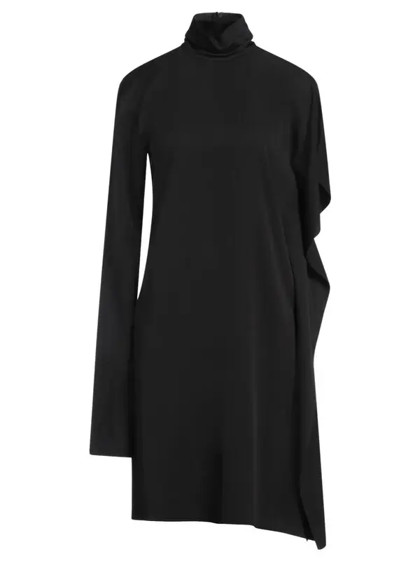 Sportmax Asymmetric Design Dress - Black