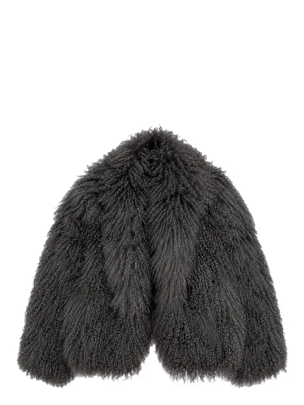 YVES SALOMON Long-sleeved Coat - Black