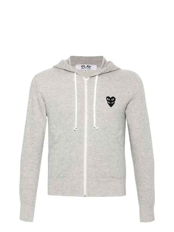 Play Comme Des Garcon Hoodie - Grey