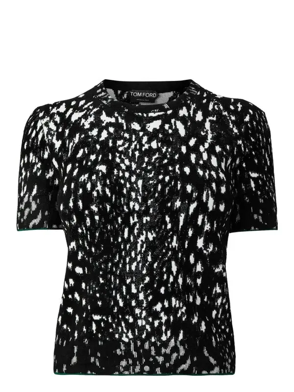 TOM FORD Short-sleeve Knit Top - No
