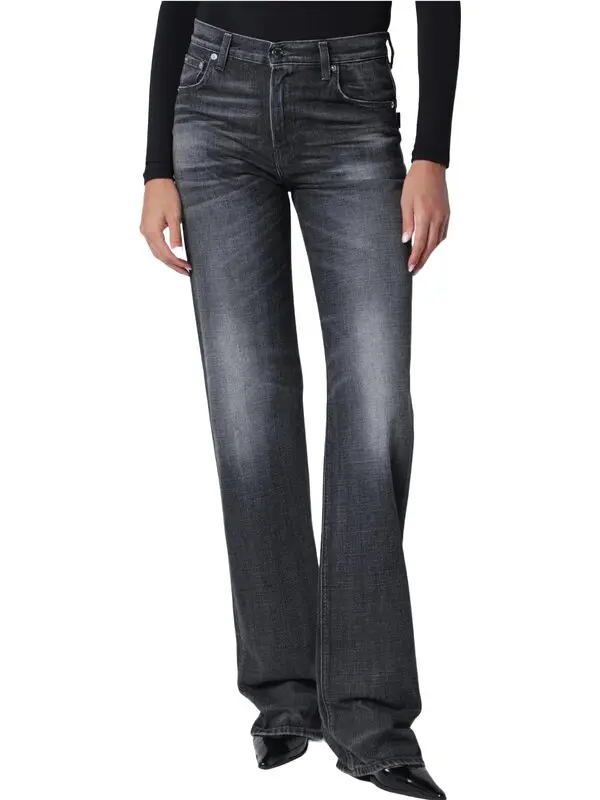 HAIKURE Logo Jeans - Black