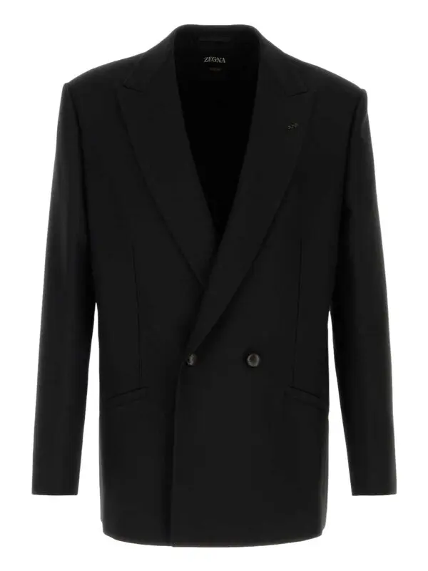 Zegna Z Luxury Tailoring Double-breasted Blazer - No