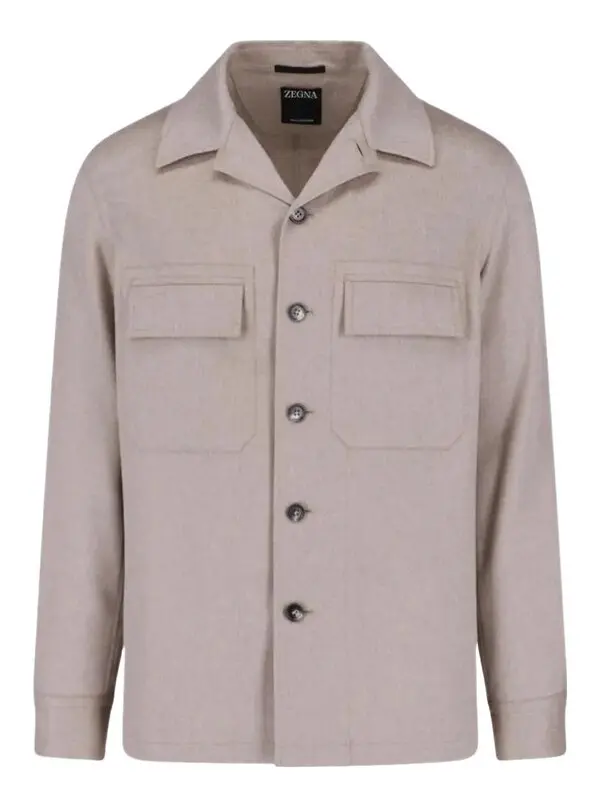 Zegna Oasi Button-up Overshirt - No