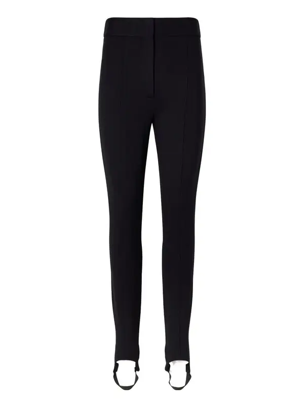 Veronica Beard Landren Stirrup Trousers - Black
