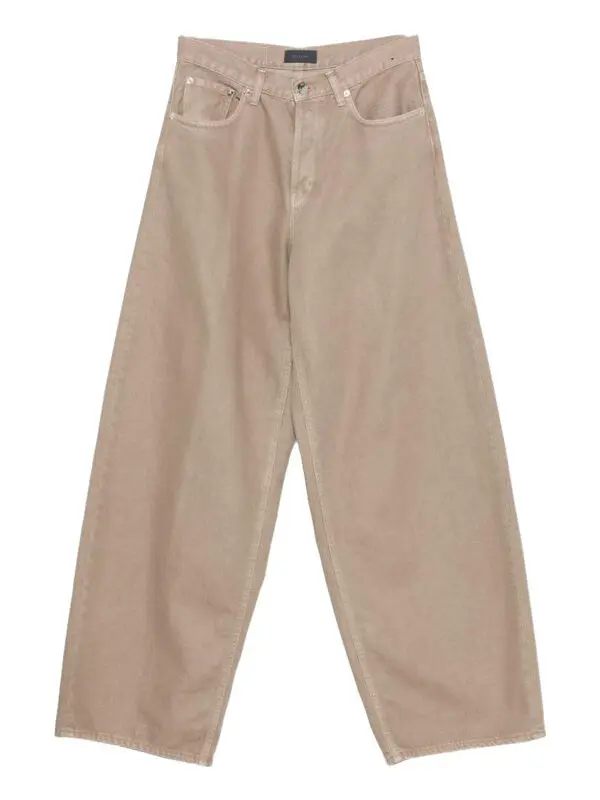 HAIKURE Bethany Wide-leg Jeans - Beige