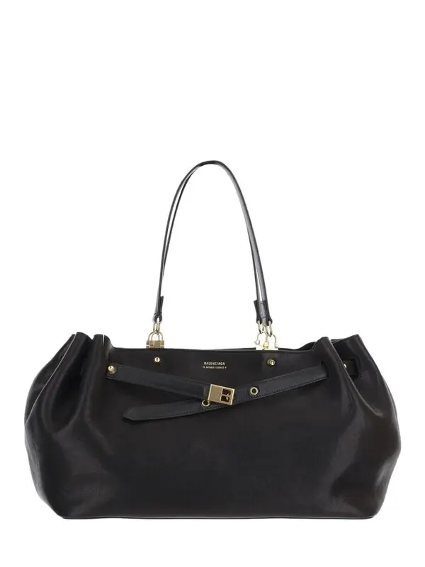 Balenciaga Bel Air Medium Shoulder Bag - Black