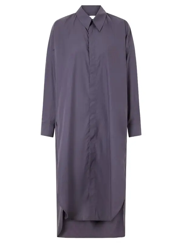 THE FRANKIE SHOP Bloom Organic Cotton Midi Dress - Blue