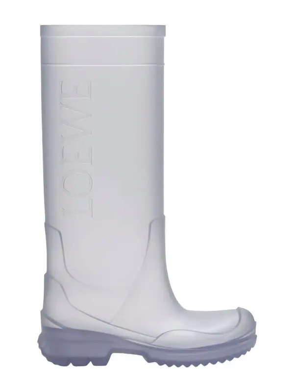 Loewe Storm Boot In Rubber - Transparent