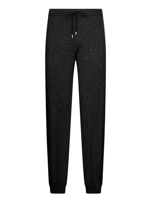Liu Jo Drawstring Waist Casual Pants - Black