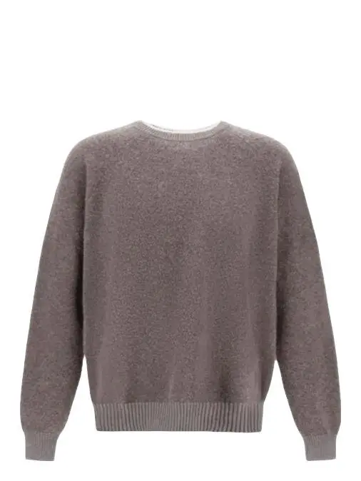 Herno Crew-neck Knit Sweater - Brown