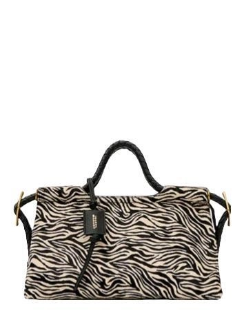 Isabel Marant Étoile Print Handbag - Zebra