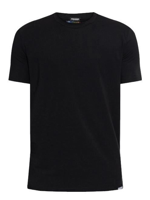 Dsquared2 Crew-neck Short-sleeve T-shirt - Black