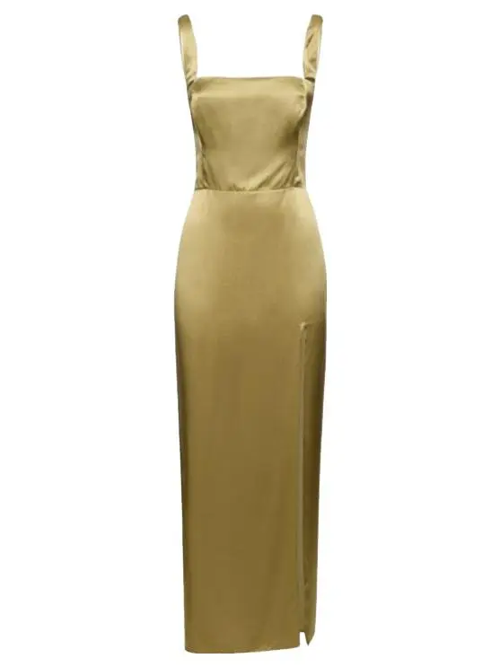 REFORMATION Sleeveless Dress - Green