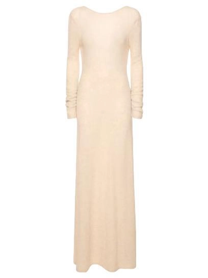 Magda Butrym Long-sleeved Dress - Nude