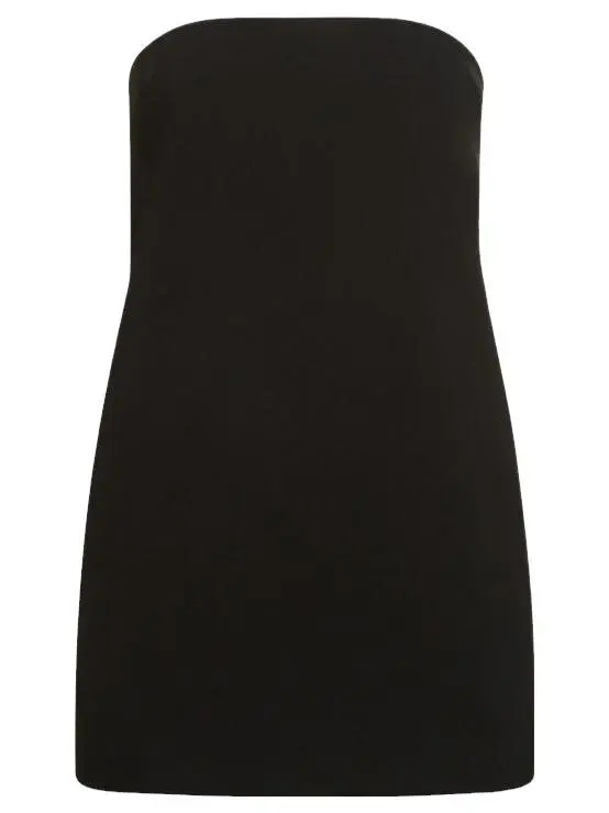 16Arlington Strapless Design Dress - Black