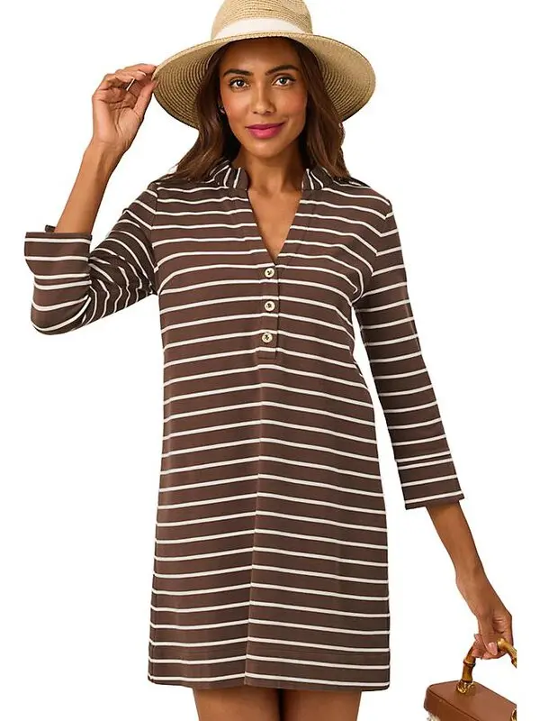 Lilly Pulitzer® Knightley Dress In Easy Fit, Popover - Coco Beach