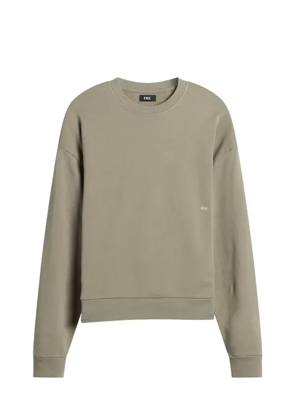 END. Signature Sweatshirt - Khaki