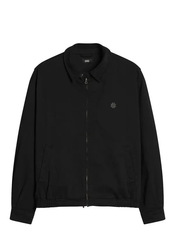 END. Monogram Jacket - Cinder Black