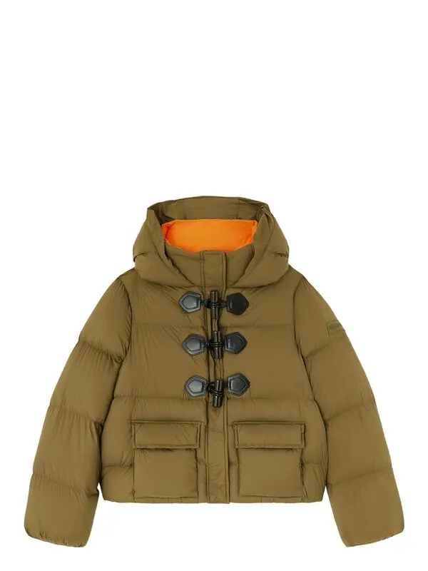 GANNI Mini Puffer - Green