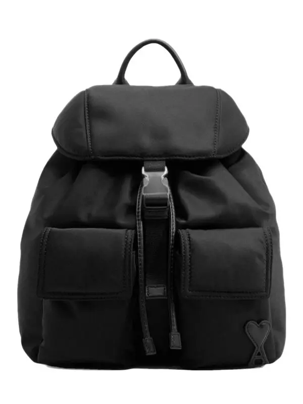AMI Paris Backpack - Black