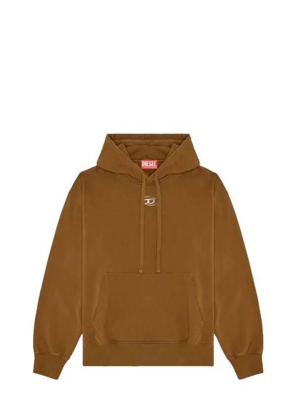 DIESEL® S-macs-hood-od Hoodie - Brown