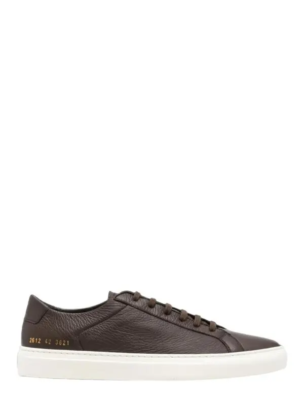 COMMON PROJECTS Flat-soled Sneakers - Brown