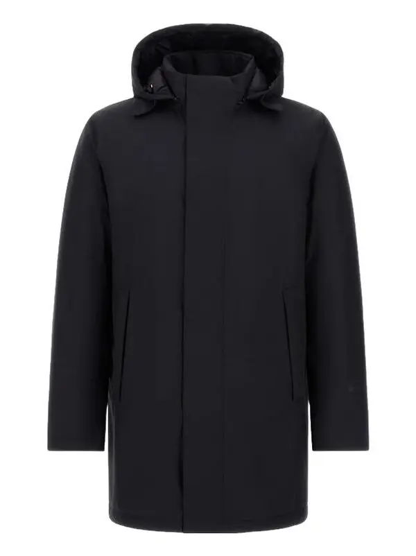 Herno Long-sleeved Down Jacket - Blue