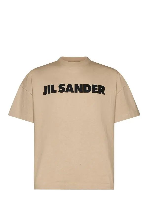 JIL SANDER Logo Printed Crewneck T-shirt - No