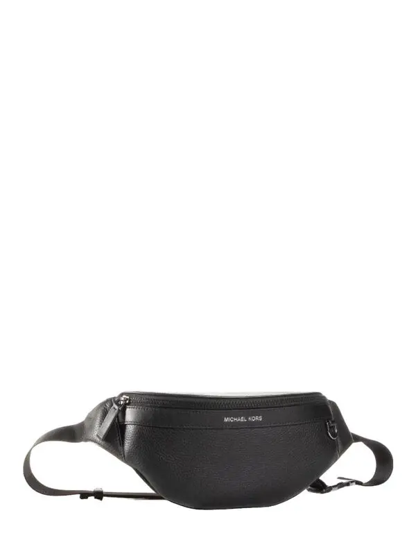 Michael Kors Greyson Logo Printed Belt Bag - Black