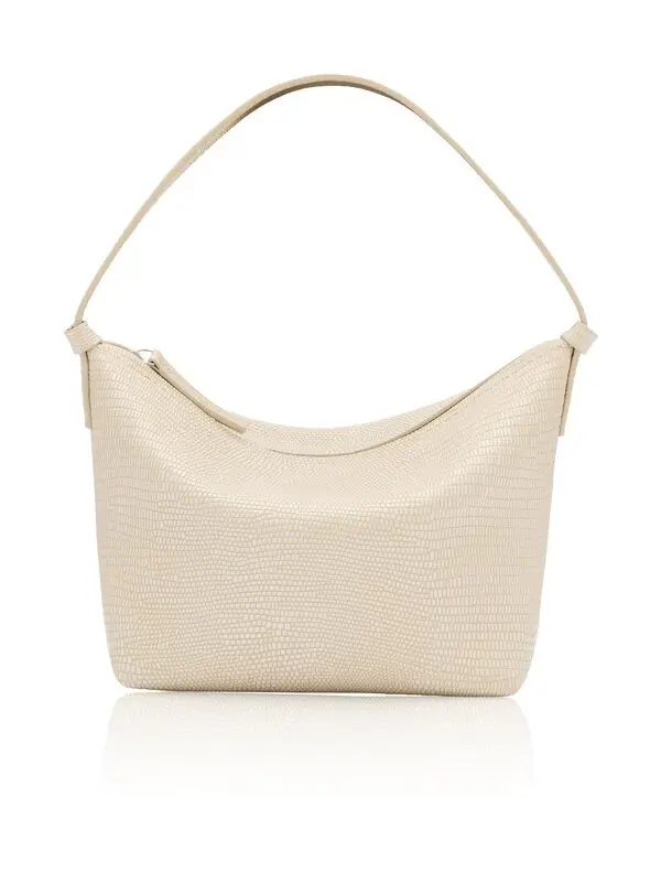 ST. AGNI Petit Zip Pouch - Ivory