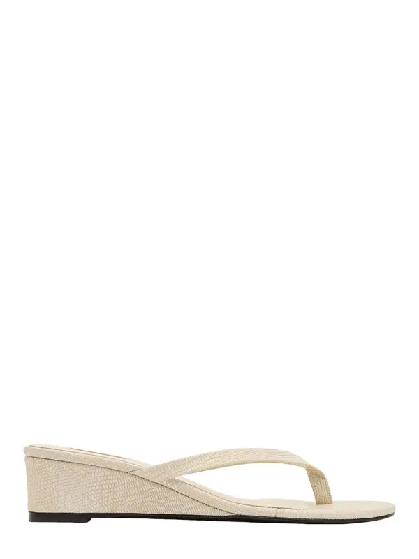 ST. AGNI Thong Wedge - Ivory