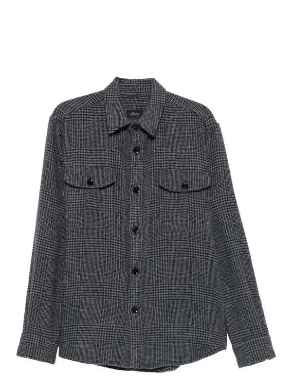 Brioni Cashmere Shirt - Blue
