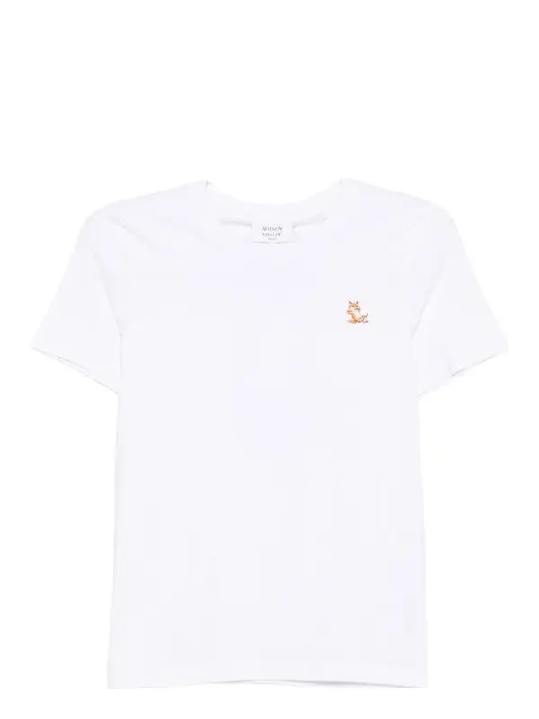 Maison Kitsuné Chillax Fox Cotton T-shirt - White