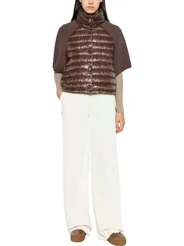 Herno Pleated Corduroy Trousers - Neutrals