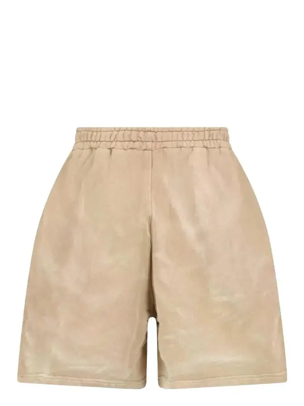 CULTURA Logo-print Shorts - Neutrals