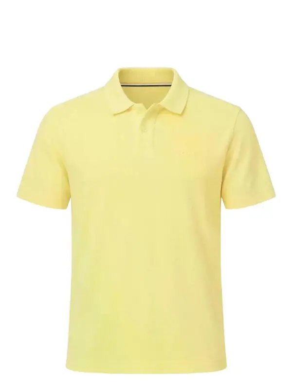 BOSS Embroidered-logo Polo Shirt - Yellow