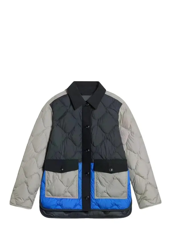Woolrich Quilted Heritage Parka Coat - Grey