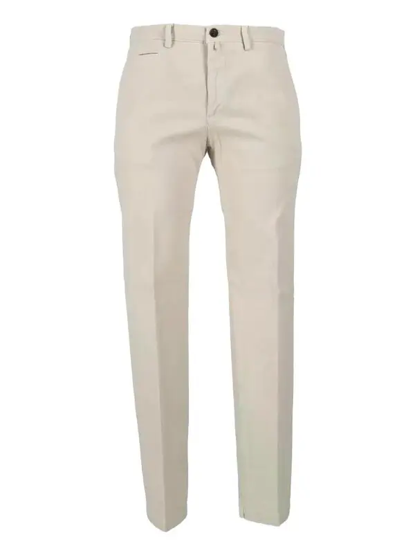 BRIGLIA 1949 Straight-leg Chino Trousers - Neutrals