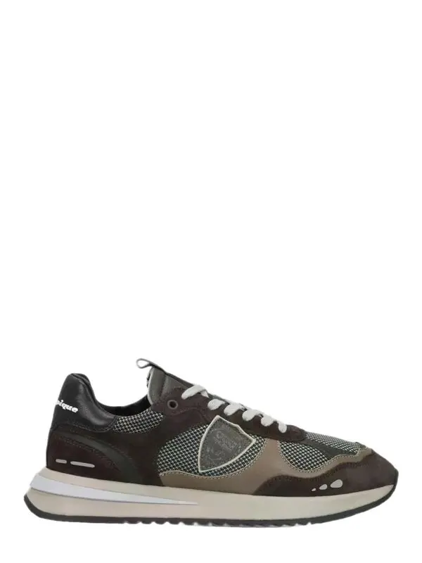 Philippe Model Olympique Panelled Sneakers - Brown