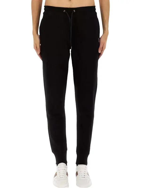 Paul Smith Zebra-patch Track Pants - Black