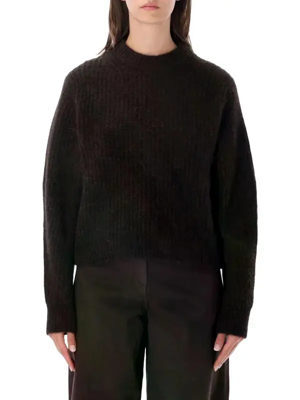 SESSUN Teole Ribbed-knit Sweater - Brown