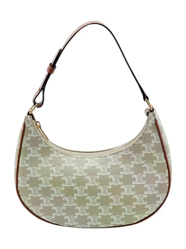 Celine Medium Ava Triomphe Shoulder Bag - Grey