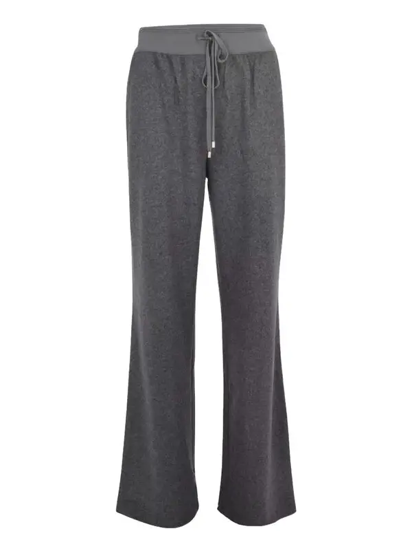 Lorena Antoniazzi Side-stripe Drawstring Track Pants - Grey