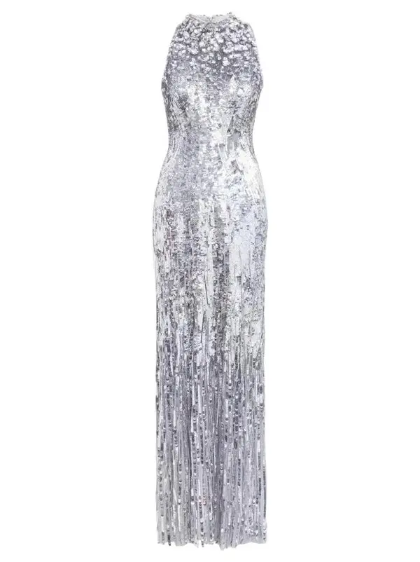 Jenny Packham Kimiko Dress - Silver