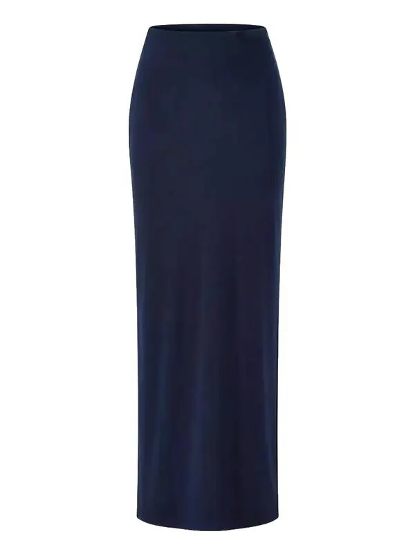Frank Lyman Pencil Maxi Skirt - Blue