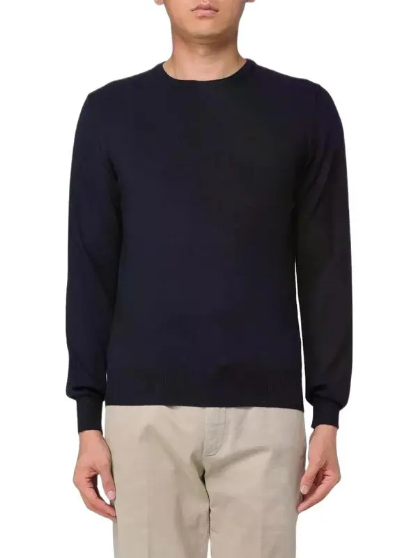 XC Crew-neck Merino Sweater - Blue