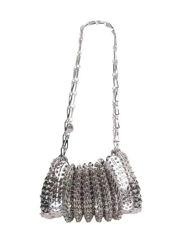 Rabanne 1969 Chain-link Shoulder Bag - Grey